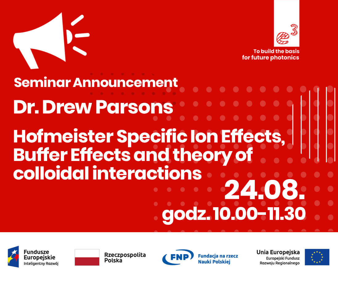 ENSEMBLE3 » Hofmeister Specific Ion Effects, Buffer Effects, and the Theory of Colloidal ...